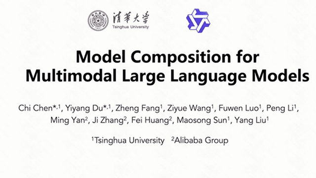 Model Composition for Multimodal Large Language Models | Underline