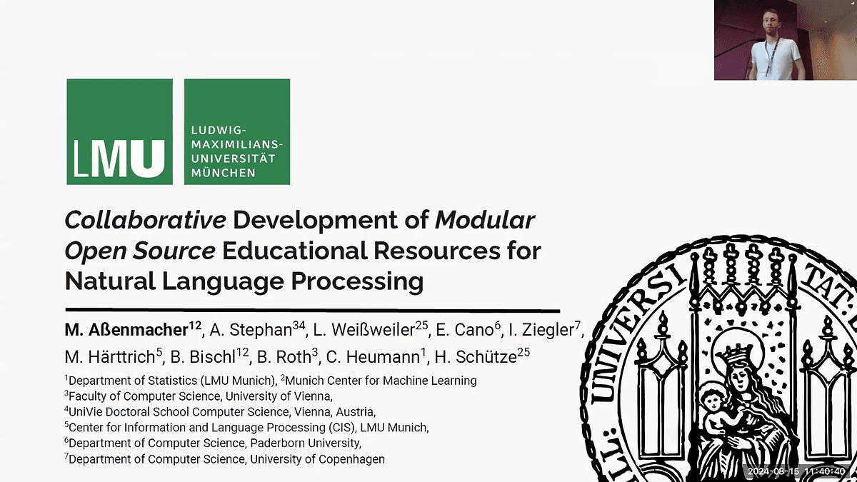 Underline | Collaborative Development of Modular Open Source Educational Resources for Natural ...