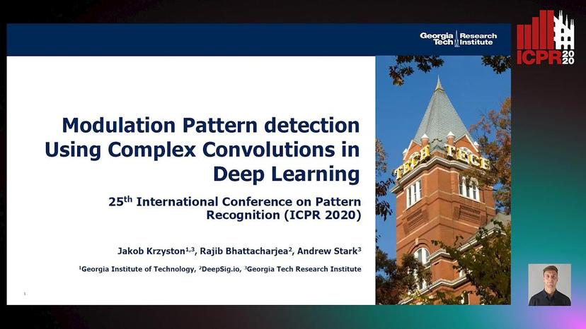Underline Modulation Pattern Detection Using Complex Convolutions In