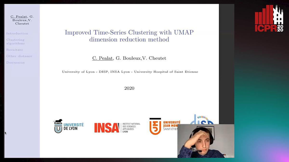 Underline Improved Time Series Clustering With Umap Dimension Reduction Method