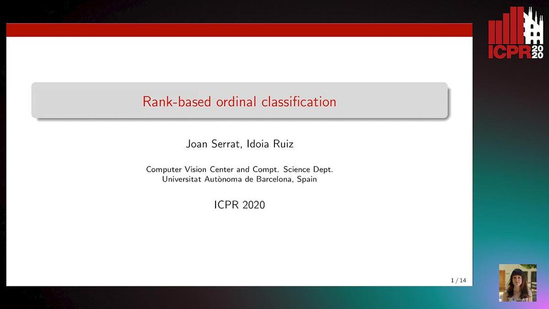 Rank-Based Ordinal Classification | Underline