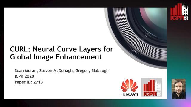 Underline | CURL: Neural Curve Layers for Global Image Enhancement