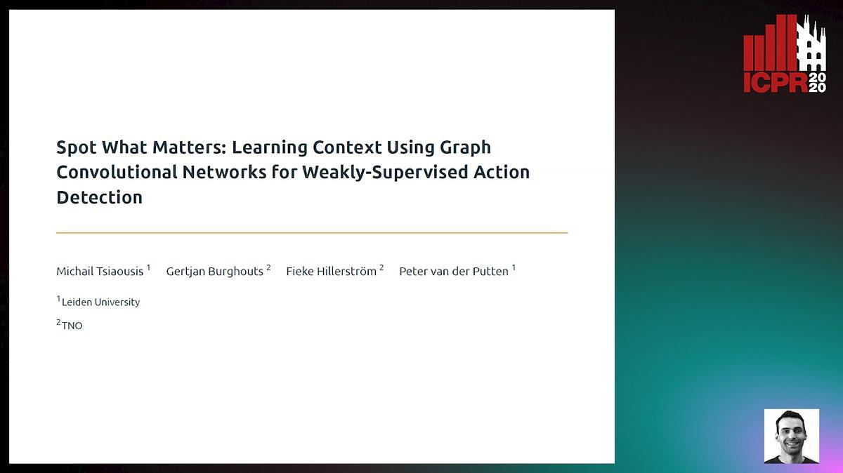 Underline | Spot What Matters: Learning Context Using Graph Convolutional Networks for Weakly ...