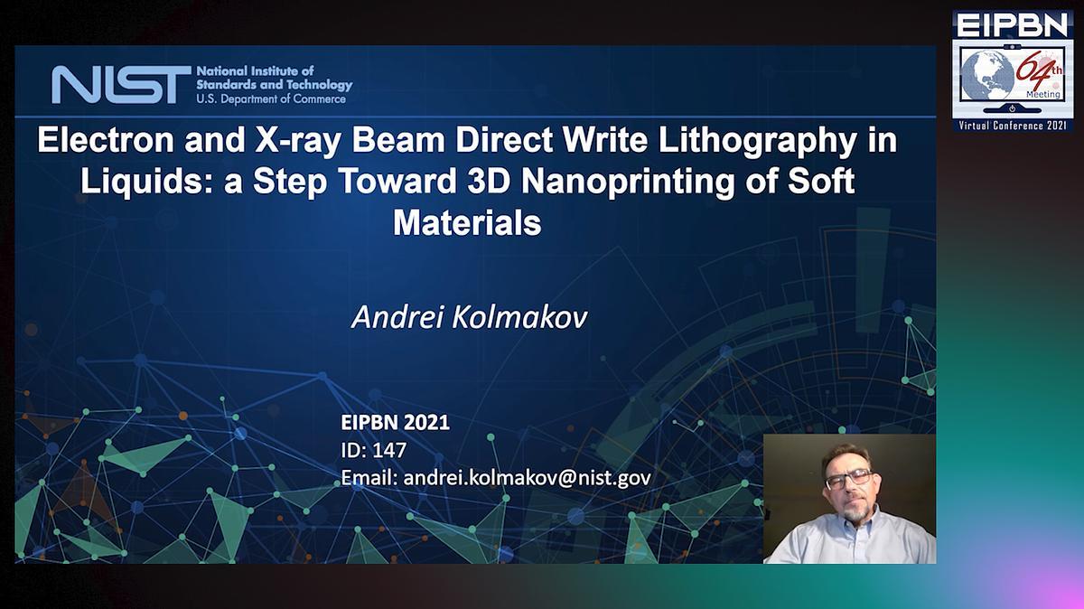 Underline | Electron and X-ray Beam Direct Write Lithography in Liquids ...