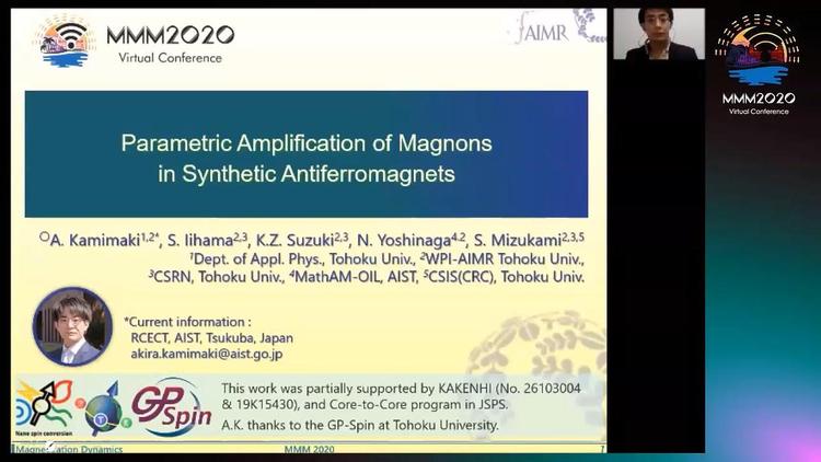 Parametric Amplification of Magnons in Synthetic Antiferromagnets ...