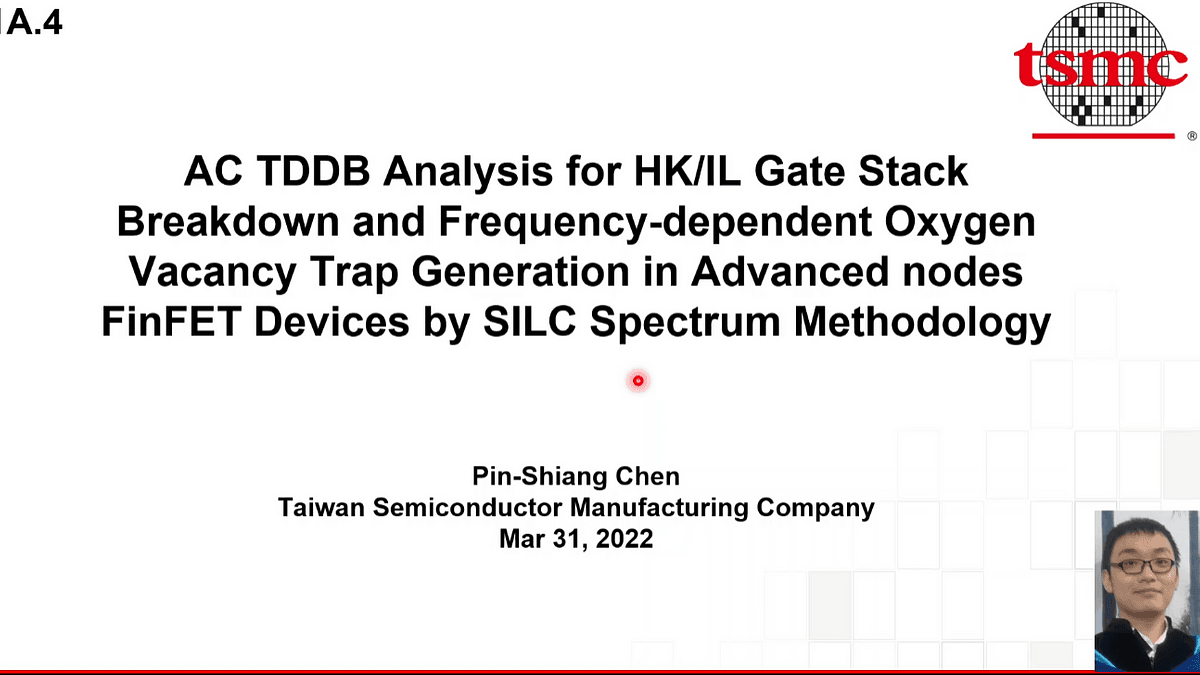 AC TDDB Analysis for HK/IL Gate Stack Breakdown and Frequency-dependent ...
