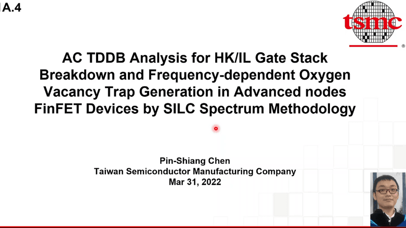 AC TDDB Analysis for HK/IL Gate Stack Breakdown and Frequency-dependent ...