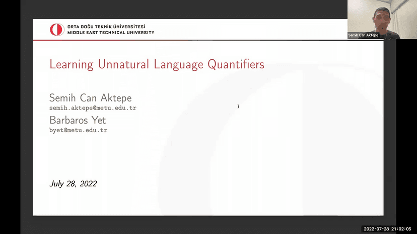 Underline | Learning Unnatural Language Quantifiers