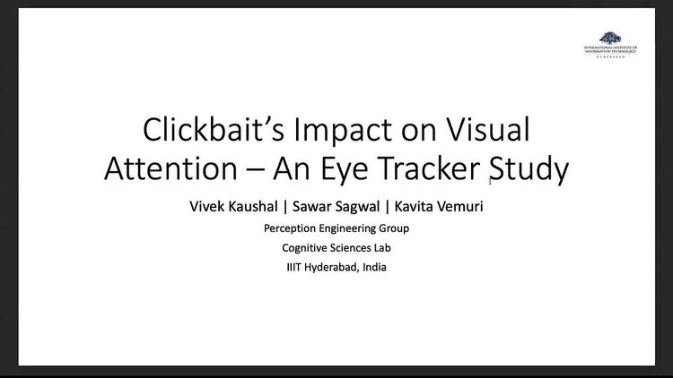 Clickbait’s Impact on Visual Attention – An Eye Tracker Study | Underline