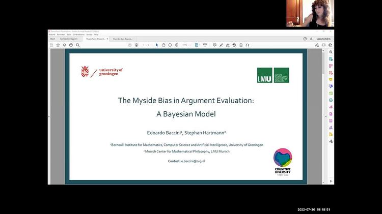 Underline | The Myside Bias in Argument Evaluation: A Bayesian Model