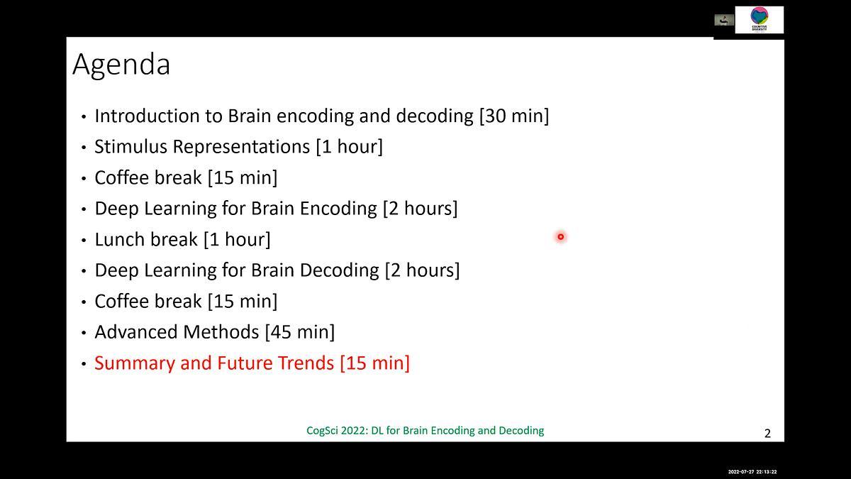 Underline | Deep Learning for Brain Encoding and Decoding (5)