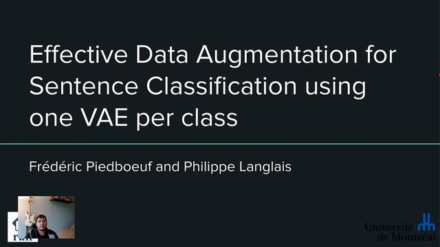 Underline | Effective data augmentation for sentence classification ...