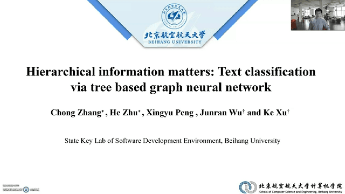 Underline | Hierarchical information matters: Text classification via tree based graph neural ...