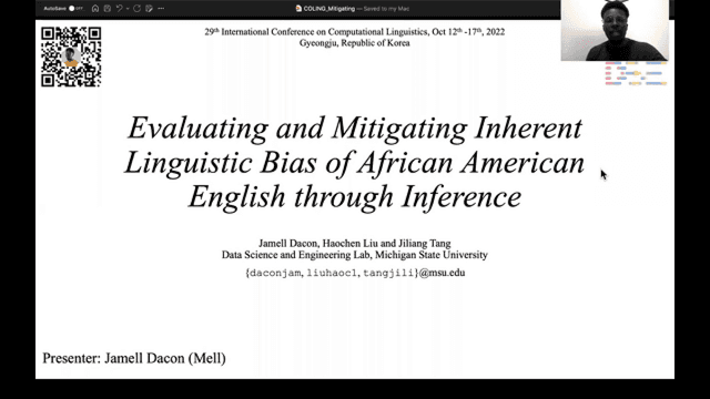 Underline | Evaluating and Mitigating Inherent Linguistic Bias of African American English ...