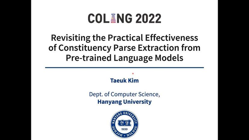 Underline | Revisiting the Practical Effectiveness of Constituency Parse Extraction from Pre ...
