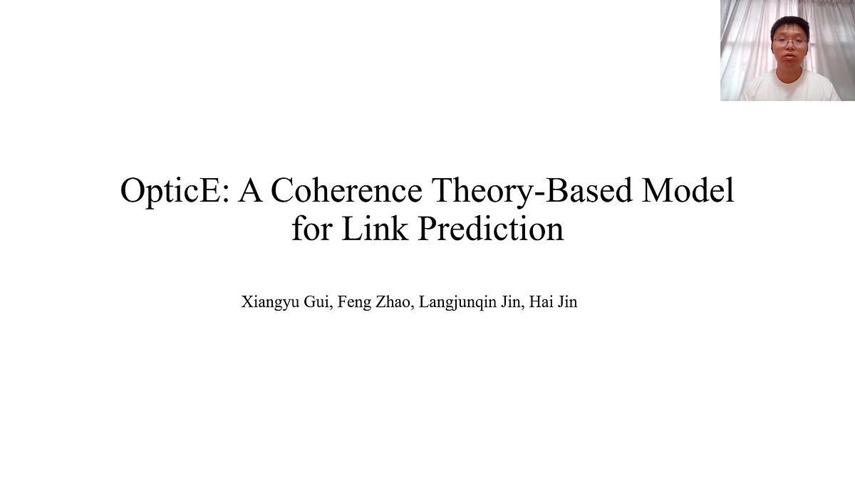Underline | OpticE: A Coherence Theory-Based Model for Link Prediction