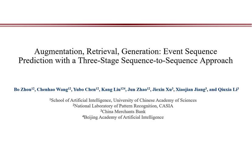 Underline | Augmentation, Retrieval, Generation: Event Sequence ...