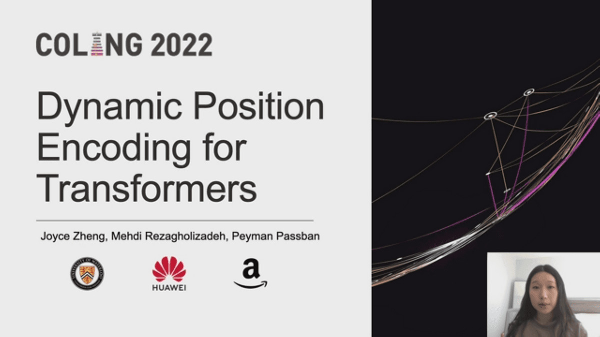 Dynamic Position Encoding for Transformers | Underline