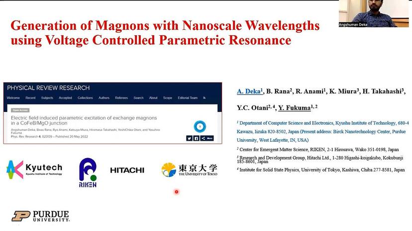 Underline | Generation of Magnons with Nanoscale Wavelengths using ...