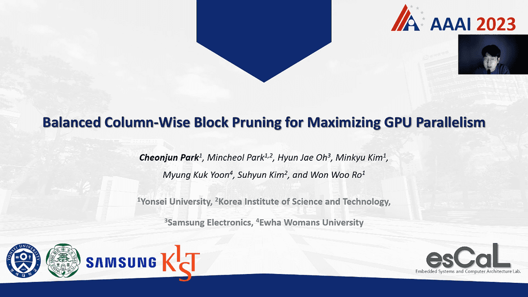 Underline | Balanced Column-Wise Block Pruning for Maximizing GPU ...