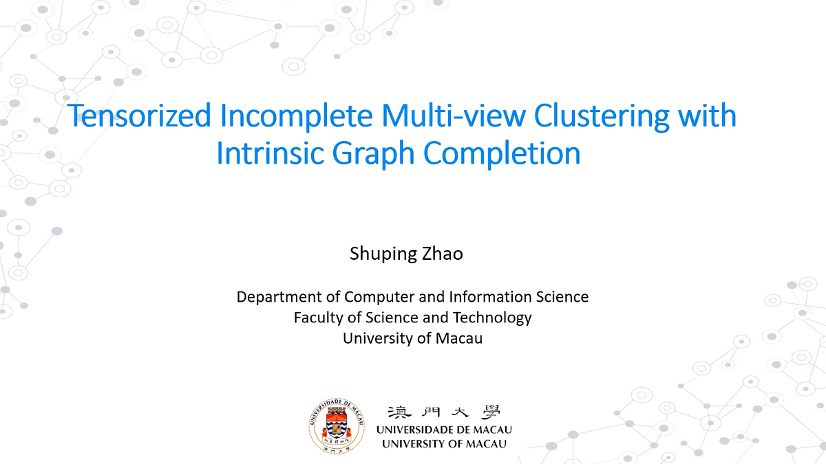 Underline Tensorized Incomplete Multiview Clustering With Intrinsic Graph Completion