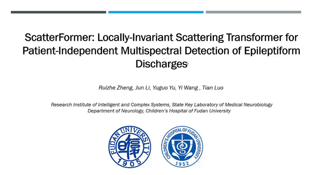 Underline | ScatterFormer: Locally-Invariant Scattering Transformer for ...
