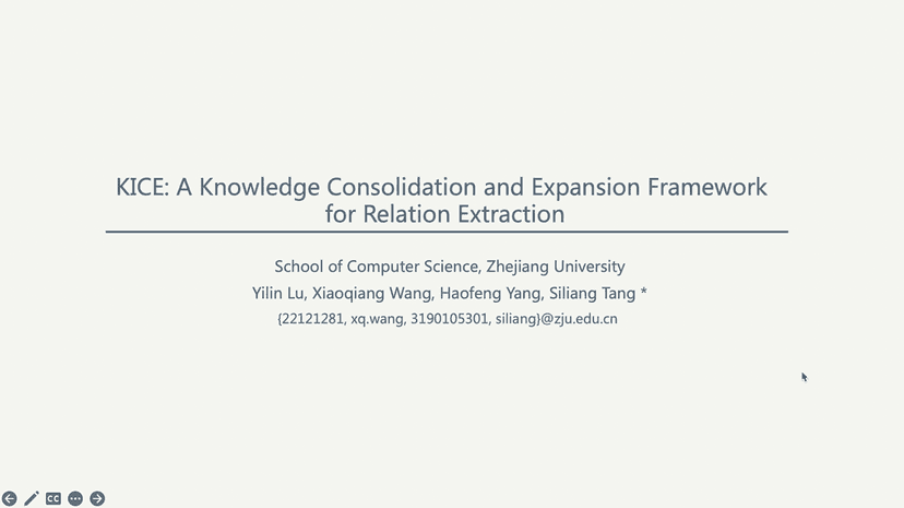 Underline | KICE: A Knowledge Consolidation and Expansion Framework for ...