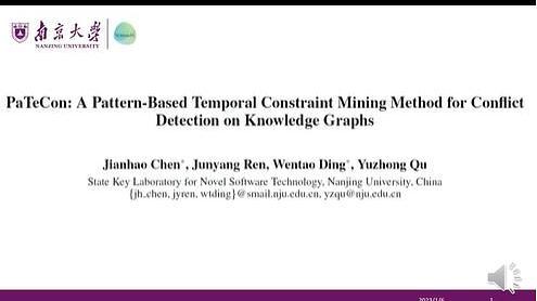 Underline | PaTeCon: A Pattern-Based Temporal Constraint Mining Method for Conflict Detection on ...