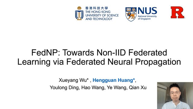 Underline Fednp Towards Non Iid Federated Learning Via Federated Neural Propagation