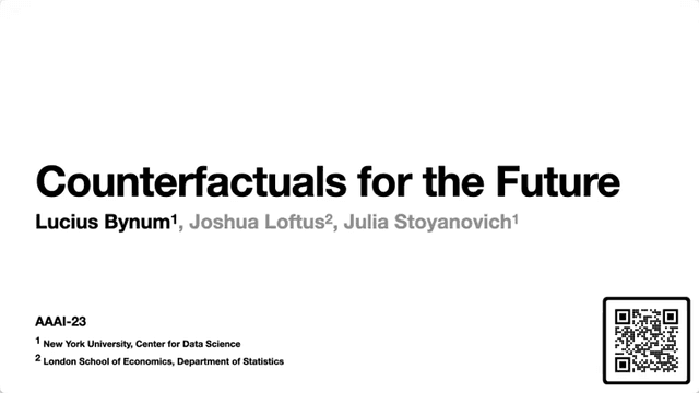 Underline | Counterfactuals for the Future