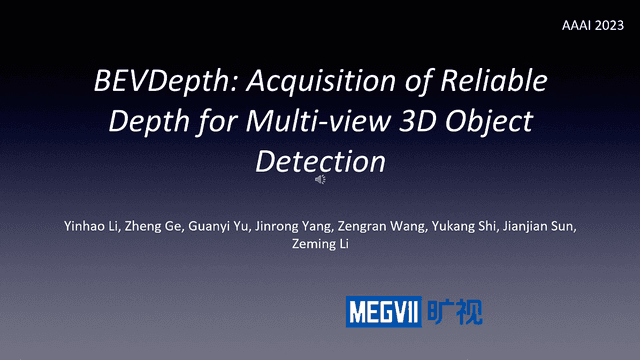 Underline Bevdepth Acquisition Of Reliable Depth For Multi View 3d Object Detection