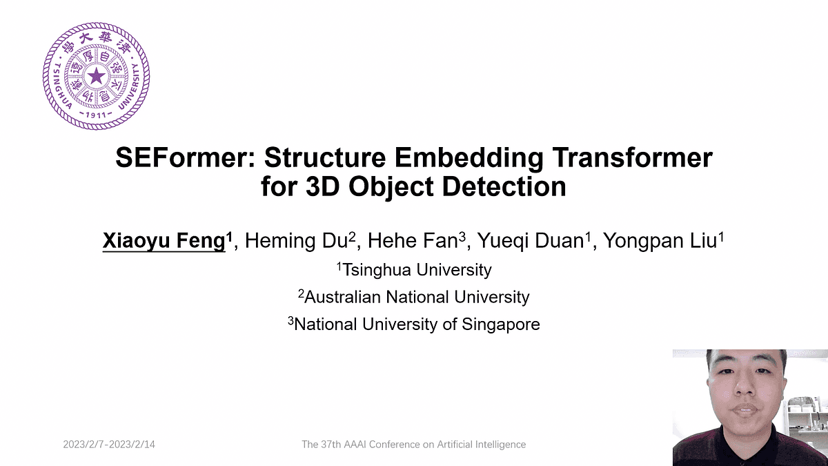 Underline | SEFormer: Structure Embedding Transformer for 3D Object Detection