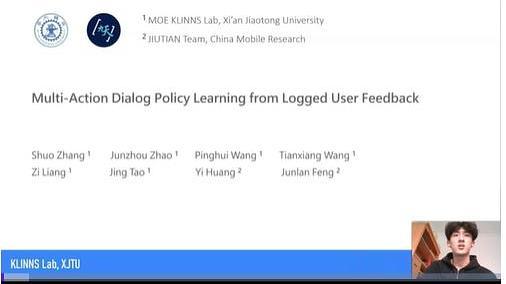 Underline Multi Action Dialog Policy Learning From Logged User Feedback 