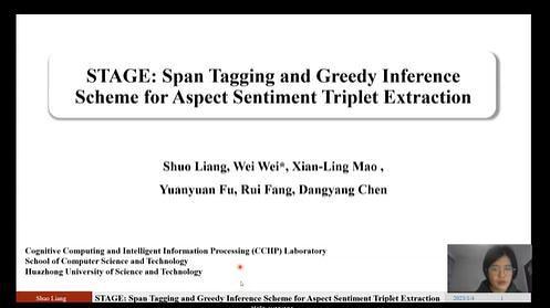 Underline | STAGE: Span Tagging and Greedy Inference Scheme for Aspect Sentiment Triplet Extraction