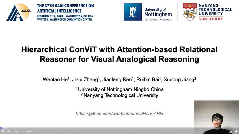 Underline | Hierarchical ConViT with Attention-based Relational Reasoner for Visual Analogical ...