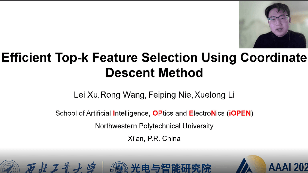 Underline | Efficient Top-k Feature Selection Using Coordinate Descent ...