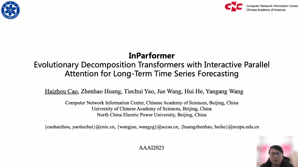 Underline | InParformer: Evolutionary Decomposition Transformers with Interactive Parallel ...