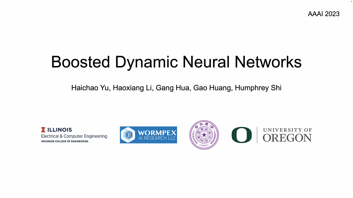 Underline | Boosted Dynamic Neural Networks