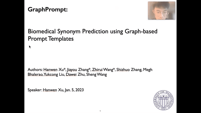 Underline | GraphPrompt: Graph-based Prompt Templates For Biomedical ...