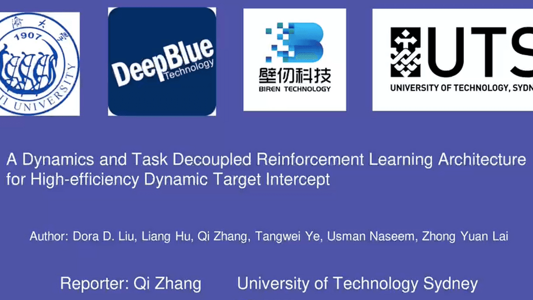 Underline | A Dynamics and Task Decoupled Reinforcement Learning Architecture for High ...