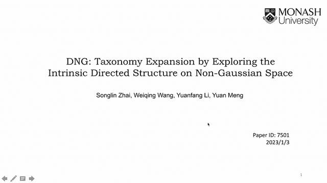 Underline Dng Taxonomy Expansion By Exploring The Intrinsic Directed Structure On Non