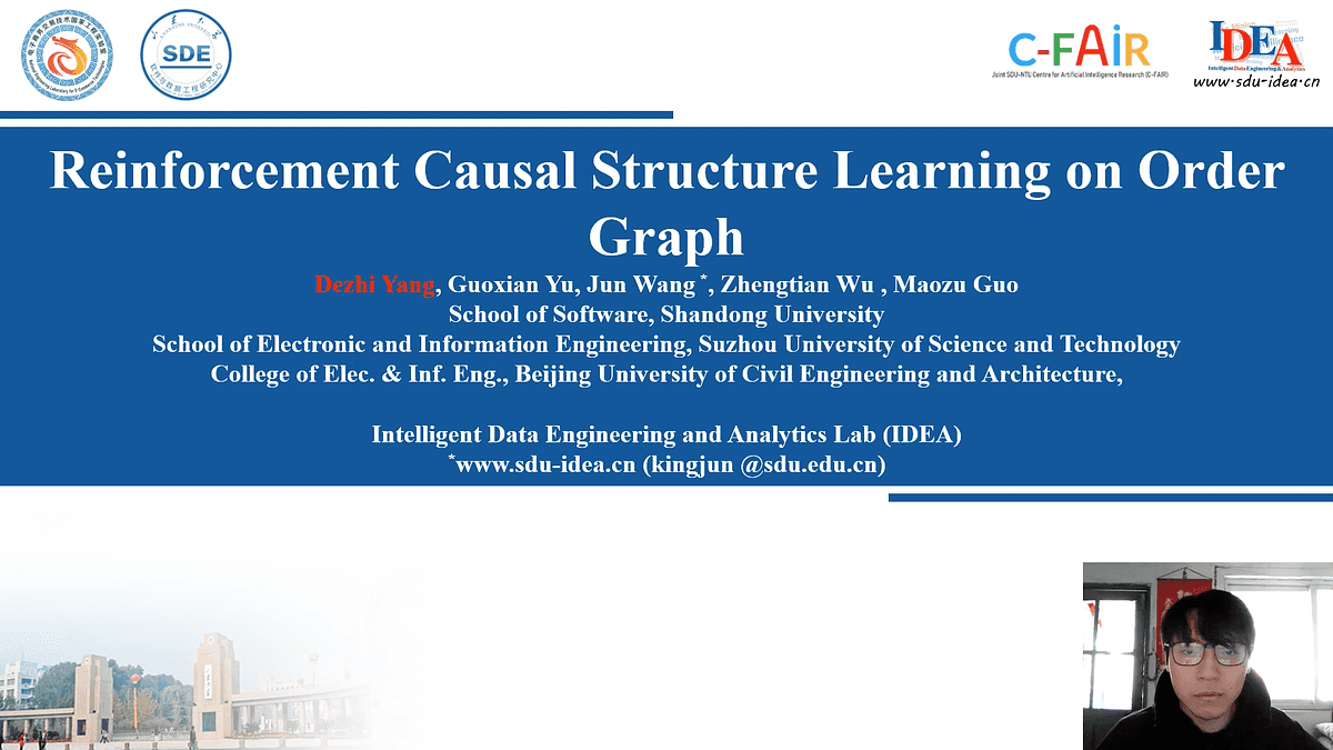 Underline Reinforcement Causal Structure Learning On Order Graph 