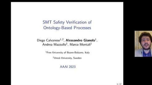Underline | SMT Safety Verification of Ontology-Based Processes