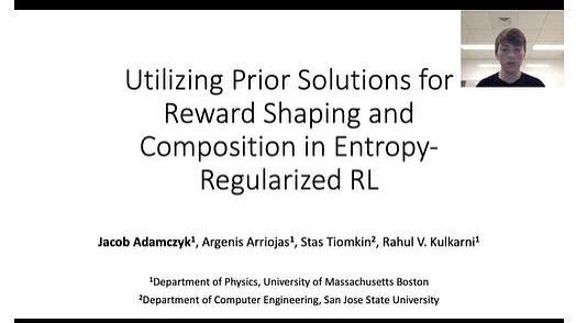 Underline Utilizing Prior Solutions For Reward Shaping And Composition In Entropy Regularized