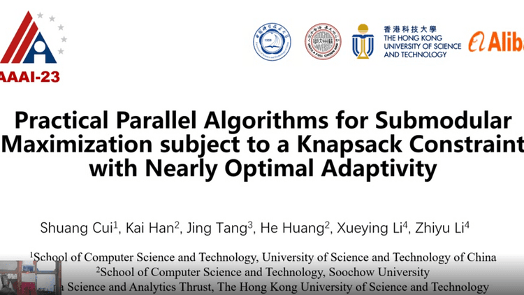 Underline Practical Parallel Algorithms For Submodular Maximization Subject To A Knapsack