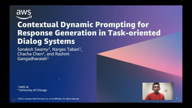 Underline | Contextual Dynamic Prompting for Response Generation in Task-oriented Dialog Systems