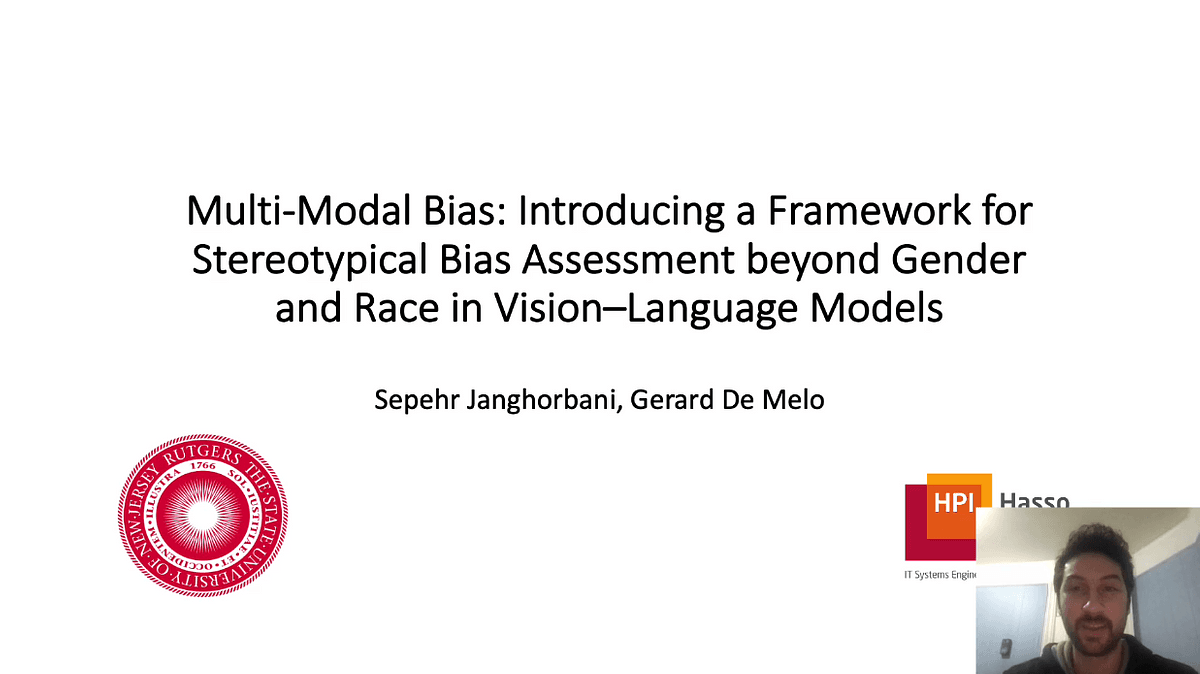 Underline | Multi-Modal Bias: Introducing a Framework for Stereotypical ...
