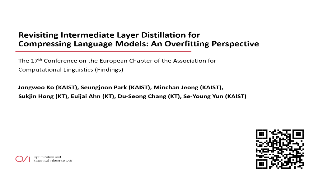 Underline Revisiting Intermediate Layer Distillation For Compressing Language Models An