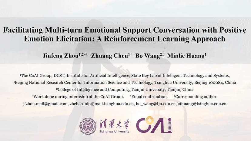 Underline Facilitating Multi Turn Emotional Support Conversation With Positive Emotion