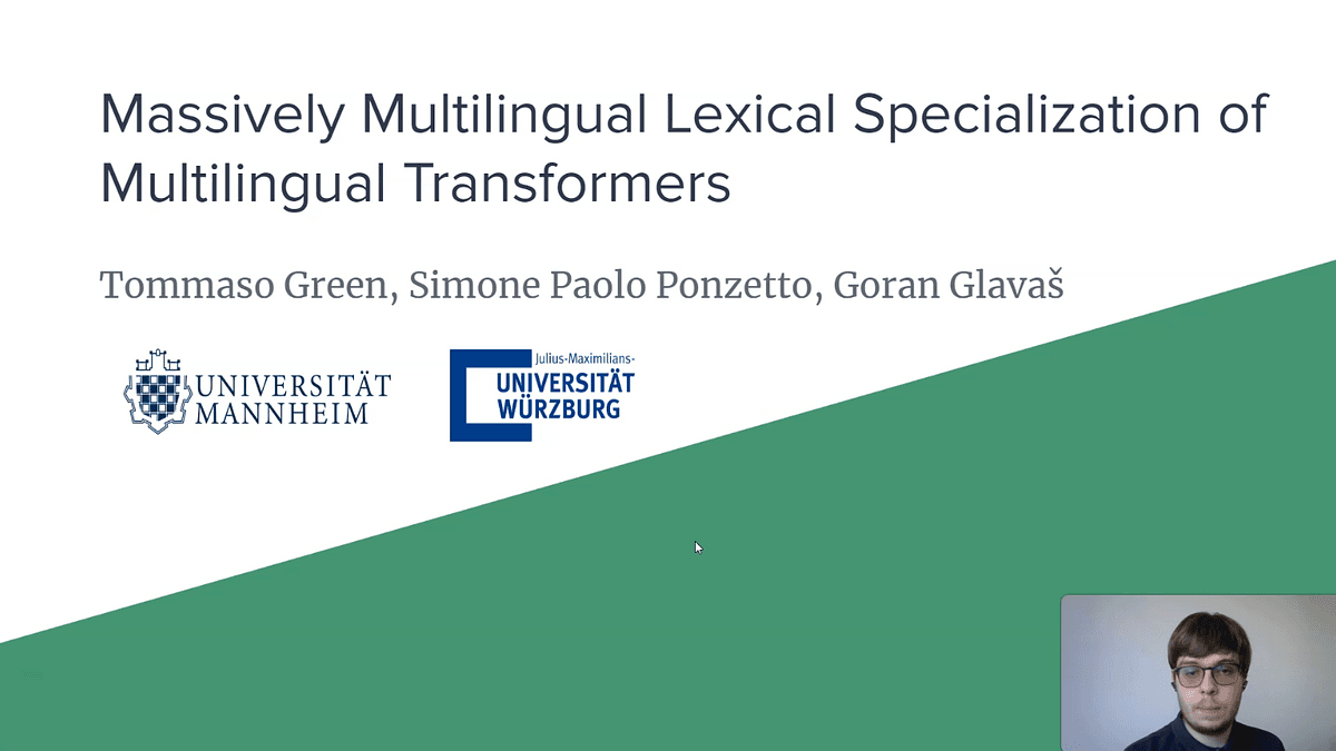 Underline | Massively Multilingual Lexical Specialization of Multilingual Transformers